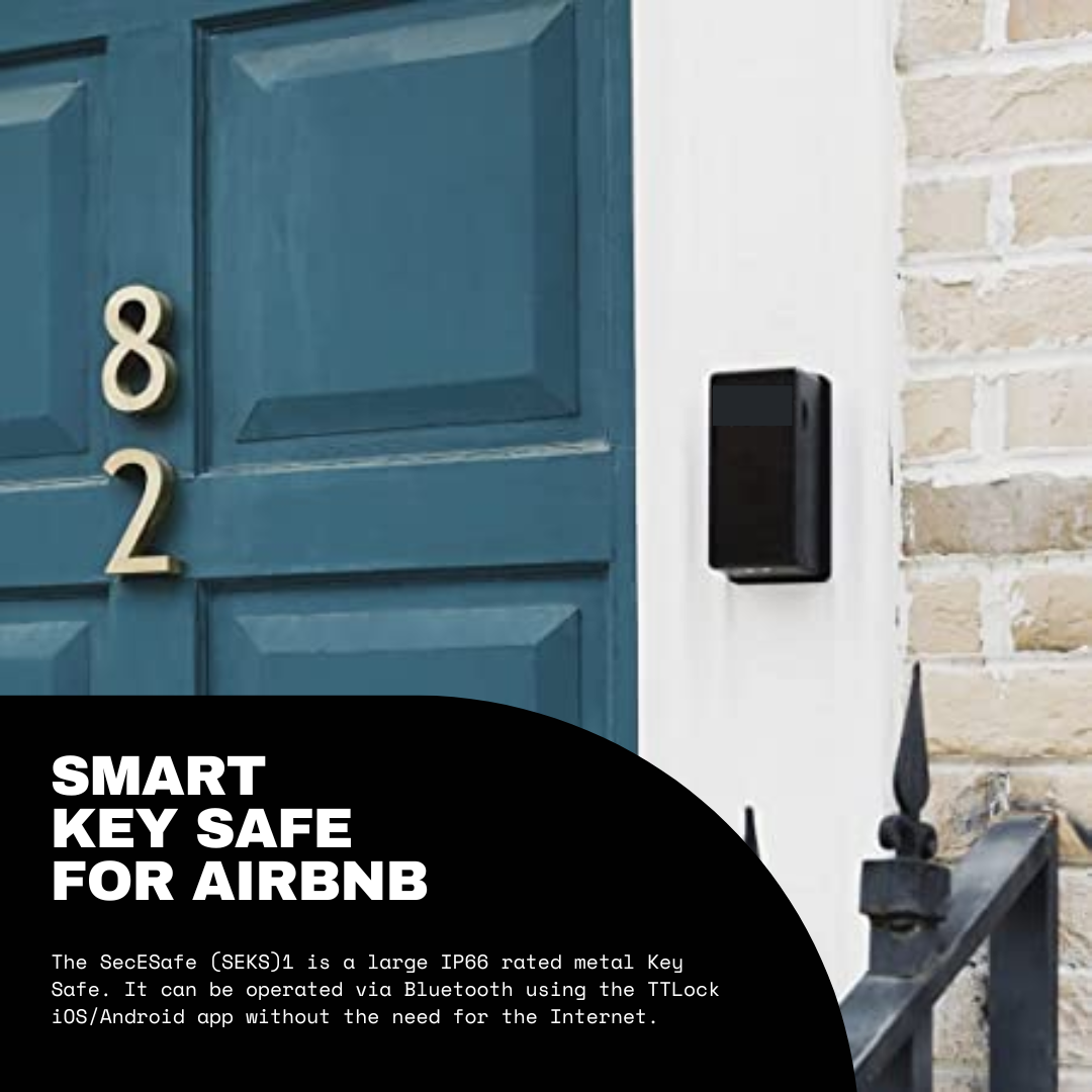 SecEsafe Smart Keysafe for Airbnb Management – Corporate Locksmiths