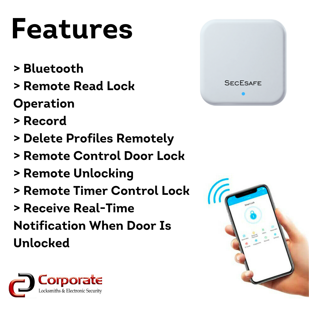 TTLock G2 Wireless Gateway - CL-BTG2W – Corporate Locksmiths